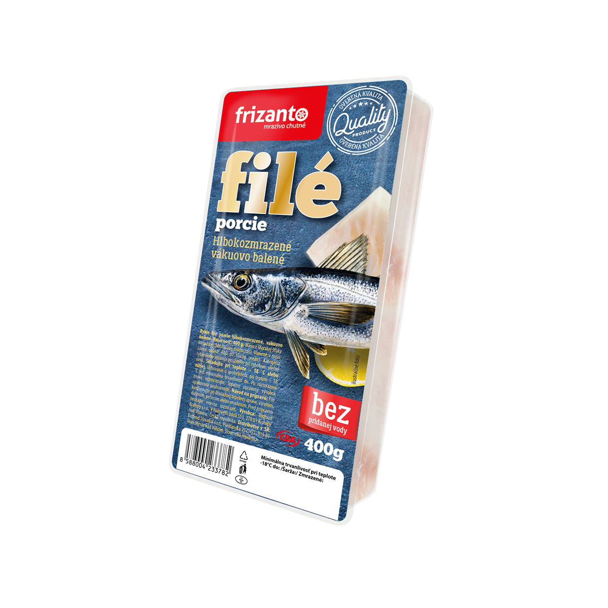 CBA Frizanto filé porcie bez pridanej vody 400 g | CBA SK, a.s.