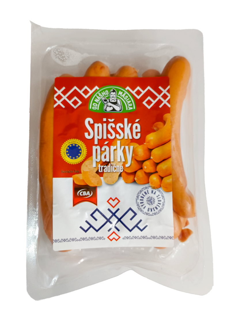 CBA Od nášho mäsiara spišské párky 400g | CBA SK, a.s.